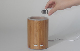 7 Color Changing LED Light Aromatherapy Essential Oil Diffuser air ultrasonic humidifier Light Wood color YD-018 supplier