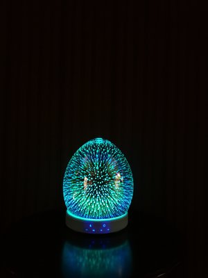 7 Color Changing LED Light Aromatherapy Essential Oil Diffuser air ultrasonic humidifier Light Wood color 3D-1 supplier