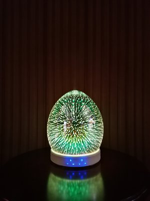 7 Color Changing LED Light Aromatherapy Essential Oil Diffuser air ultrasonic humidifier Light Wood color 3D-1 supplier