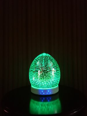 7 Color Changing LED Light Aromatherapy Essential Oil Diffuser air ultrasonic humidifier Light Wood color 3D-1 supplier