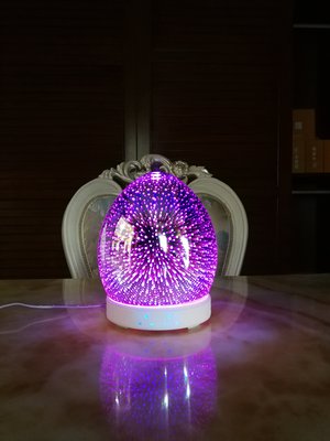 7 Color Changing LED Light Aromatherapy Essential Oil Diffuser air ultrasonic humidifier Light Wood color 3D-1 supplier
