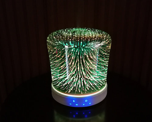 7 Color Changing LED Light Aromatherapy Essential Oil Diffuser air ultrasonic humidifier Light Wood color 3D-2 supplier