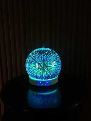 7 Color Changing LED Light Aromatherapy Essential Oil Diffuser air ultrasonic humidifier Light Wood color 3D-3 supplier