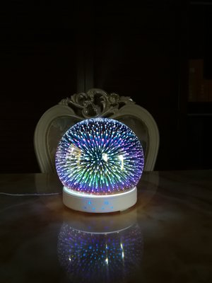 7 Color Changing LED Light Aromatherapy Essential Oil Diffuser air ultrasonic humidifier Light Wood color 3D-3 supplier