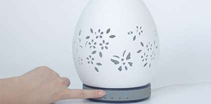 7 Color Changing LED Light Aromatherapy Essential Oil Diffuser air ultrasonic humidifier Light Wood color YD-023-1 supplier