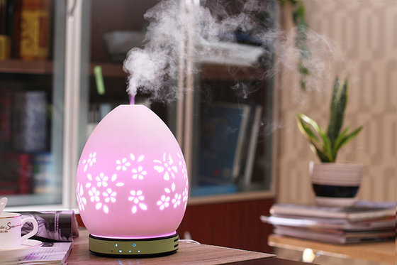7 Color Changing LED Light Aromatherapy Essential Oil Diffuser air ultrasonic humidifier Light Wood color YD-023-1 supplier