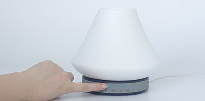 7 Color Changing LED Light Aromatherapy Essential Oil Diffuser air ultrasonic humidifier Light Wood color YD-023-3 supplier