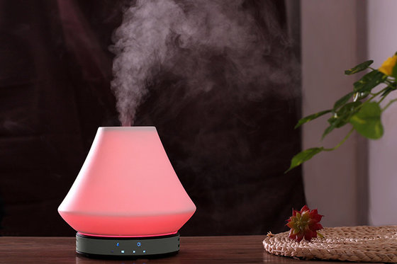 7 Color Changing LED Light Aromatherapy Essential Oil Diffuser air ultrasonic humidifier Light Wood color YD-023-3 supplier