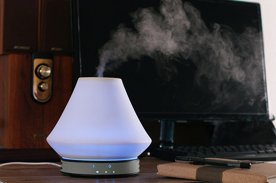 7 Color Changing LED Light Aromatherapy Essential Oil Diffuser air ultrasonic humidifier Light Wood color YD-023-3 supplier