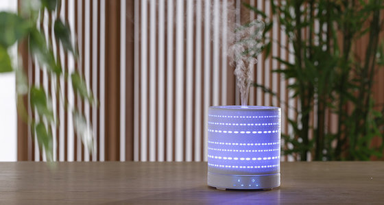 7 Color Changing LED Light Aromatherapy Essential Oil Diffuser air ultrasonic humidifier Light Wood color YD-023-5A supplier