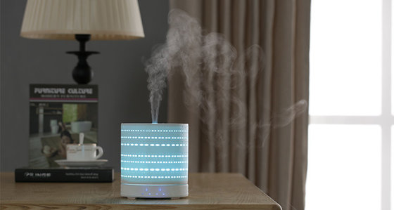 7 Color Changing LED Light Aromatherapy Essential Oil Diffuser air ultrasonic humidifier Light Wood color YD-023-5A supplier