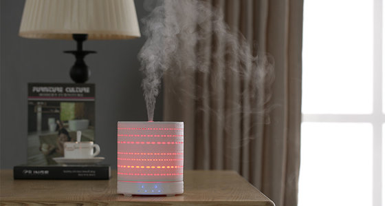 7 Color Changing LED Light Aromatherapy Essential Oil Diffuser air ultrasonic humidifier Light Wood color YD-023-5A supplier