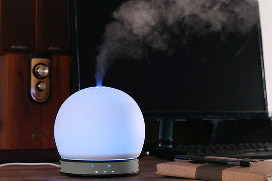 7 Color Changing LED Light Aromatherapy Essential Oil Diffuser air ultrasonic humidifier Light Wood color YD-023-5 supplier