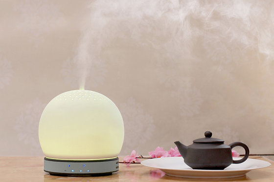 7 Color Changing LED Light Aromatherapy Essential Oil Diffuser air ultrasonic humidifier Light Wood color YD-023-5 supplier