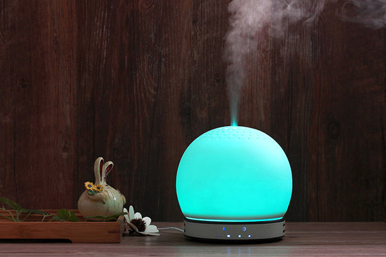 7 Color Changing LED Light Aromatherapy Essential Oil Diffuser air ultrasonic humidifier Light Wood color YD-023-5 supplier
