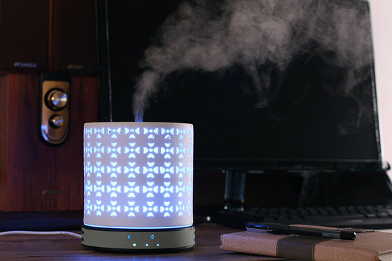 7 Color Changing LED Light Aromatherapy Essential Oil Diffuser air ultrasonic humidifier Light Wood color YD-023-5-01 supplier