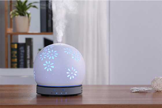 7 Color Changing LED Light Aromatherapy Essential Oil Diffuser air ultrasonic humidifier Light Wood color YD-023-7 supplier