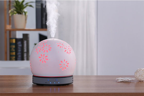 7 Color Changing LED Light Aromatherapy Essential Oil Diffuser air ultrasonic humidifier Light Wood color YD-023-7 supplier