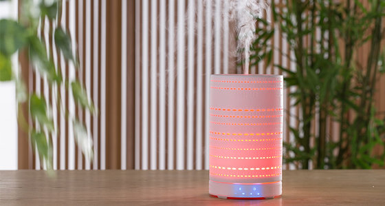 7 Color Changing LED Light Aromatherapy Essential Oil Diffuser air ultrasonic humidifier Light Wood color YD-023-11 supplier
