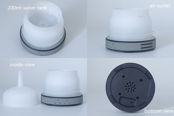 7 Color Changing LED Light Aromatherapy Essential Oil Diffuser air ultrasonic humidifier Light Wood color YD-023 supplier