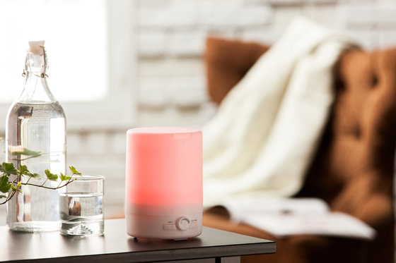 7 Color Changing LED Light Aromatherapy Essential Oil Diffuser air ultrasonic humidifier Light Wood color YD-034 supplier