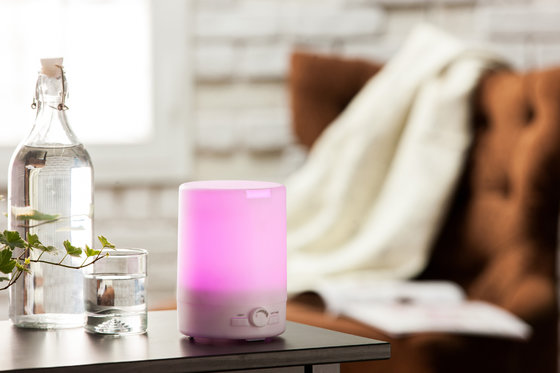 7 Color Changing LED Light Aromatherapy Essential Oil Diffuser air ultrasonic humidifier Light Wood color YD-034 supplier