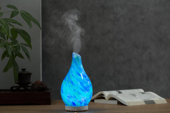 7 Color Changing LED Light Aromatherapy Essential Oil Diffuser air ultrasonic humidifier Light Wood color YD-039 supplier