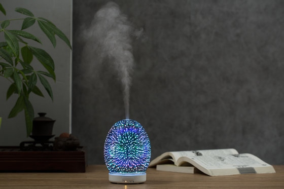 7 Color Changing LED Light Aromatherapy Essential Oil Diffuser air ultrasonic humidifier Light Wood color YD-039 supplier