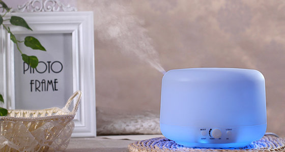 7 Color Changing LED Light Aromatherapy Essential Oil Diffuser air ultrasonic humidifier Light Wood color YD-025 supplier