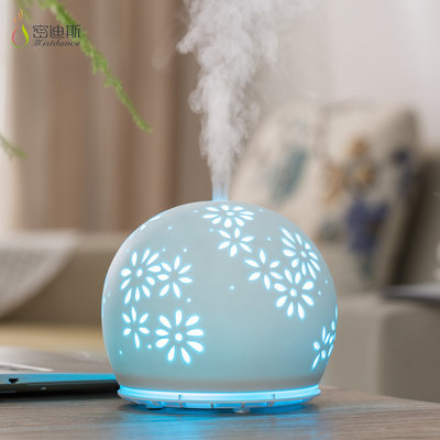 7 Color Changing LED Light Aromatherapy Essential Oil Diffuser air ultrasonic humidifier Light Wood color YD-029-9 supplier