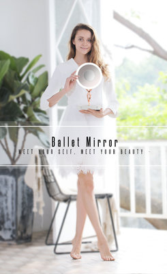 Led Ballet Mirror with two Leds light system GK-SK1811 supplier