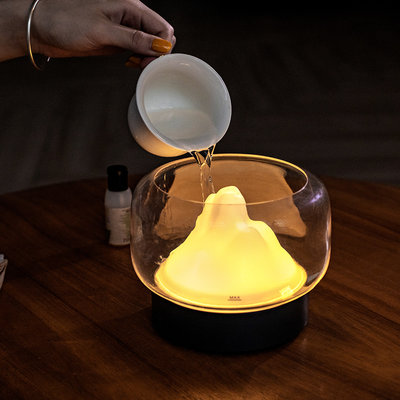 7 Color Changing LED Light Aromatherapy Essential Oil Diffuser air ultrasonic humidifier Light Wood color GXZ-X907 supplier