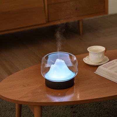 7 Color Changing LED Light Aromatherapy Essential Oil Diffuser air ultrasonic humidifier Light Wood color GXZ-X907 supplier