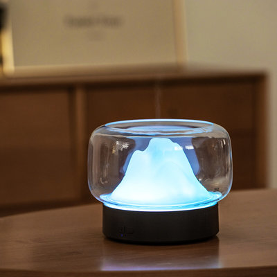 7 Color Changing LED Light Aromatherapy Essential Oil Diffuser air ultrasonic humidifier Light Wood color GXZ-X907 supplier