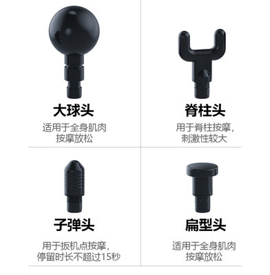 Latest body vibration massage gun / electric deep percussion massager gun GK-MG-07 supplier