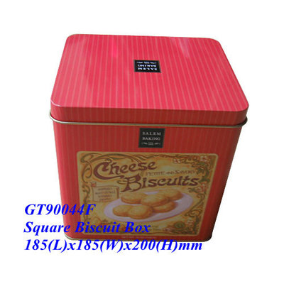 China Biscuit Box, Biscuit case, Biscuit Can，gift Cookie Box ,Metal Cookie case supplier