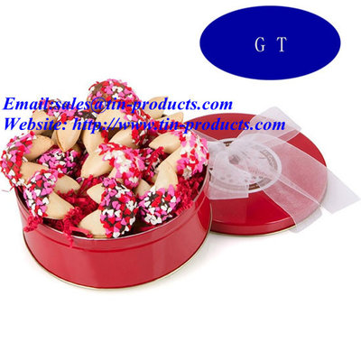 China Beautiful and Lovely Promotion Biscuit Tin Box, Metal Biscuit Can, Biscuit Box in China supplier