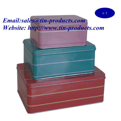 China Metal set , gift set  ,Gift box set, metal  case set, metal box  set, Christmas  Box, cake Box, from Goldentinbox.com supplier