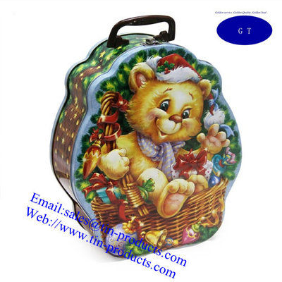 China New Cute Lunch Gift Tin Box Packaging Containers for different package usage from China supplier