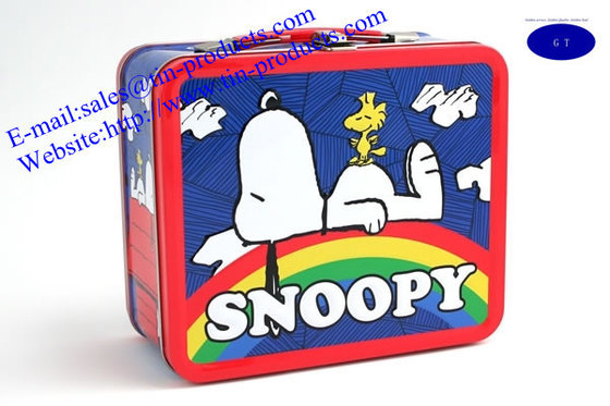 China handle Lunch box , handle  box ,Tin lunch box ,Metal lunch box, Handle lunch case supplier