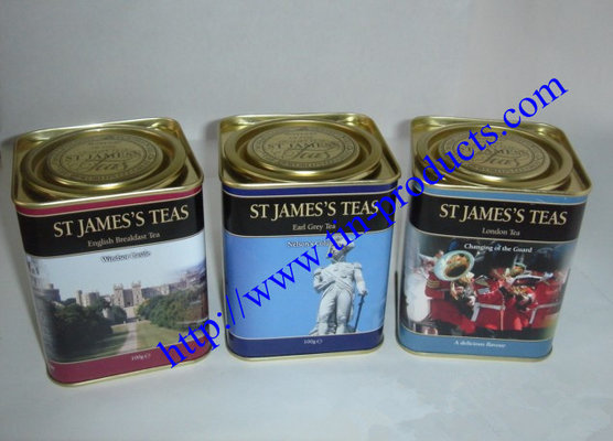 China High Quality Tea Tin Box Tea Box, metal tea case, Tea tin Box,from China Goldentinbox.com supplier