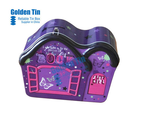 China New Metal tin packaging boxes with super metal packaging box  nice designs from China Golden Tin supplier