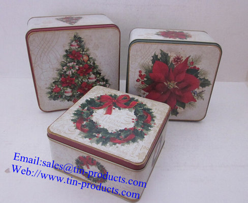 Christmas Box  set, metal  Christmas Box, Christmas  Case, Gift  metal set from China supplier