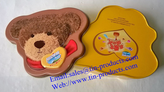 Cute Tin Box for different candies & Biscuit  Packaging for Promotion supplier
