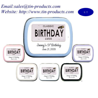 Minits Tin Box for Power & Kitchen Jar from Golden Tin Box supplier