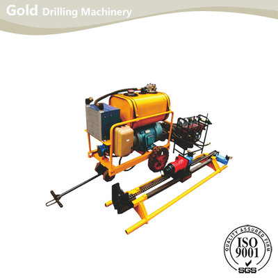 Newly-designed integrate full hydraulic efficient tunnel drilling rig