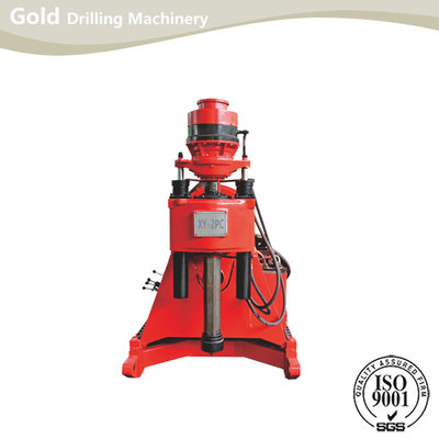 Dual speeds level Hydraulic feeding high-efficiency water drill rig core drill rig