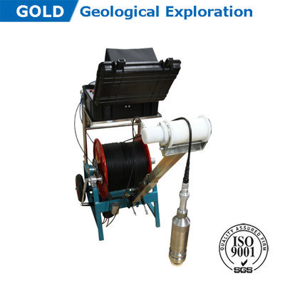 360 degree Pan tilt underwater chimney inspection camera borehole inspection System