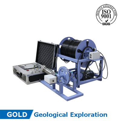 Underwater luminance enhanced clear borehole televiewer