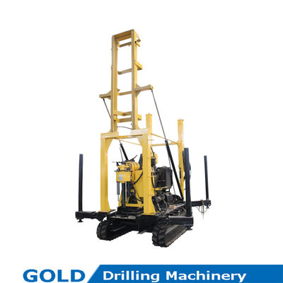 Track Mounted Drivable Hydraulic High Speed Water Well Driliing Rig